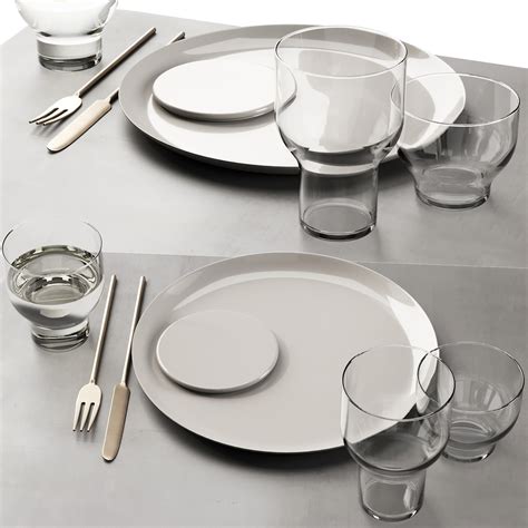 3d 138 Dishes Decor Set 11 Bottle Carafe P03 Model Turbosquid 2038050