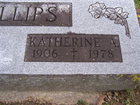 Katherine A Widman Phillips 1906 1978 Mémorial Find A Grave