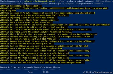 How To Convert Azure Stack Vm From Unmanaged Disks To Managed Disks