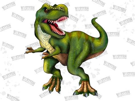 T Rextyrannosaurus Rex Png T Rex Dinosaur Png Dinosaur Png Etsy