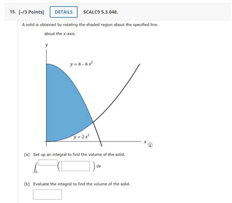 Solved The X Y Coordinate Plane Is Given Two Curves And A Chegg
