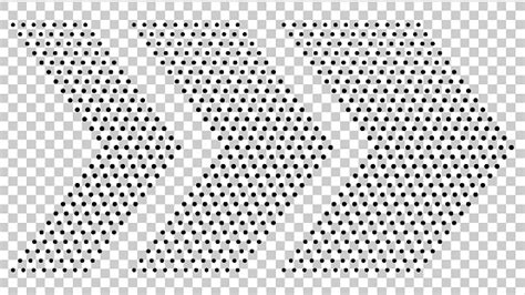 추상적인 하프톤 점선 화살표 패턴입니다 역동적으로 배열된 검은 점 현대 기술 및 미래 지향적인 테마에 적합합니다 개체 그룹에 대한 스톡 벡터 아트 및 기타 이미지 Istock