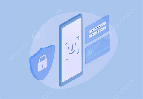 Secure Mobile Banking With Credit Card Payments Transfer Safe Secure Vector Template Download On