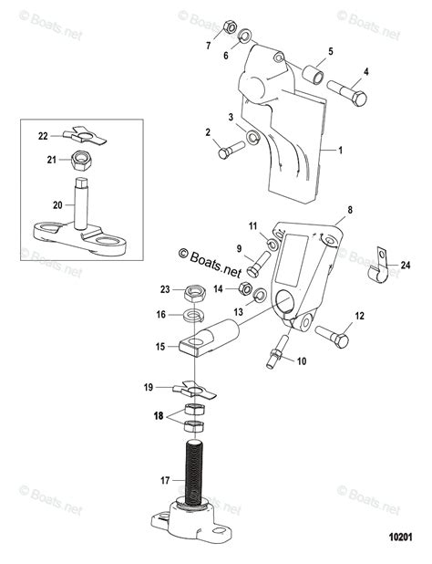 Mercruiser Re Manufactured Engines 5 8l 357 Cid Horizon Bobtail 1g300000 Thru 1g399999 Oem Parts
