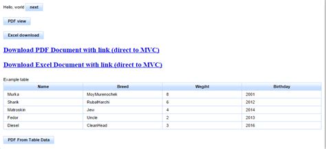 spring web flow создание pdf и excel документов