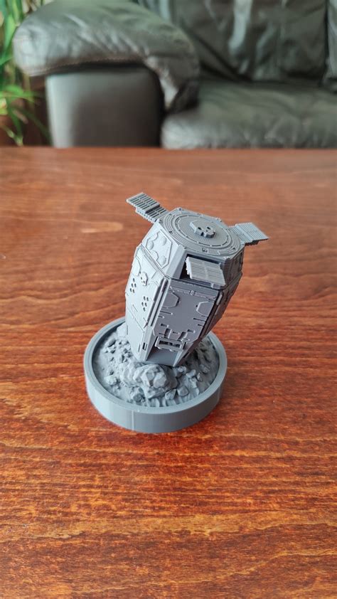 Helldivers 2 Drop Pod With Base Etsy
