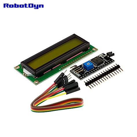 Robotdyn I2c Lcd Display 1602 Symbols 2 Rows 16 Columns Background