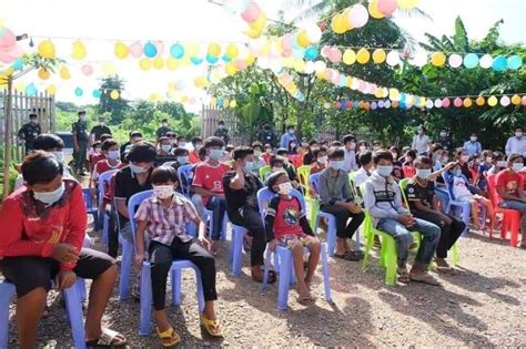 មណ្ឌលកុមារកំព្រា «វិសាខា នៃក្តីសង្ឃឹមវត្តខ្ជាស់ទទួលបានអំណោយ លោក ស សុខា និងលោកស្រី កែ សួនសុភី