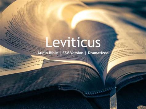 Leviticus The Great Beginning Of A Nation 3rd Book In The Bible