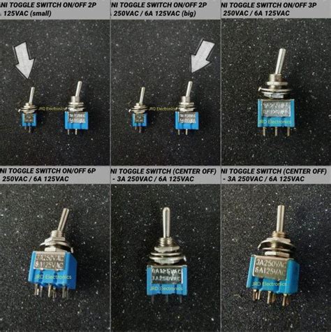 Mini Toggle Switch 2p 3p 6p Onoff Center Off Lazada Ph