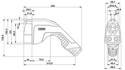 Replacement Dc Charging Cable 23 Up To 80a