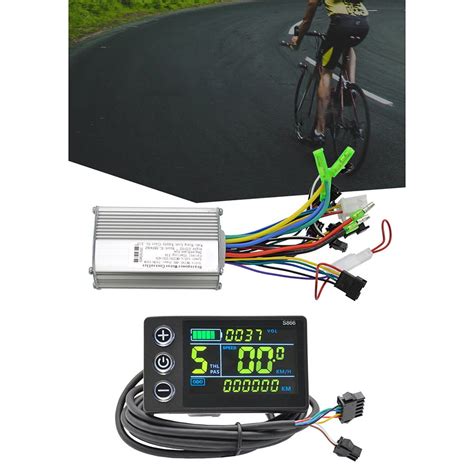Ana 24v 48v 250w 350w Brushless Motor Controller And Ebike S866 Lcd Display Waterproof Color