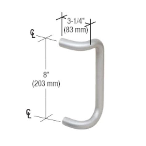 Single Sided Offset Pull Handle Mont Hard