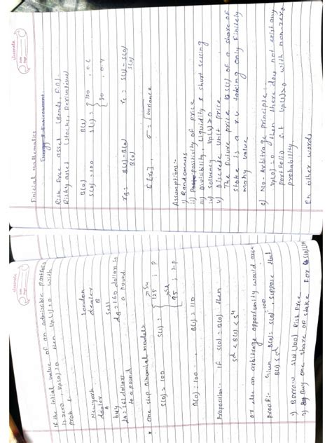 Financial Mathematics Pdf