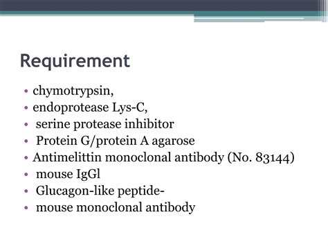 Protein Epitope Mapping By Mass Spectrometry Ppt