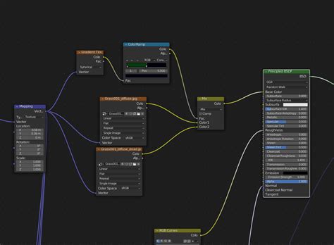 Texture Transition From Center Of Circle Outward Materials And Textures Blender Artists