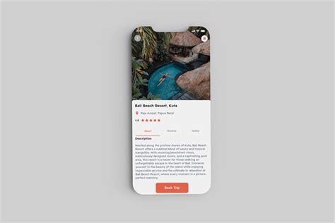 Exotica Travel App Flutterflow Template
