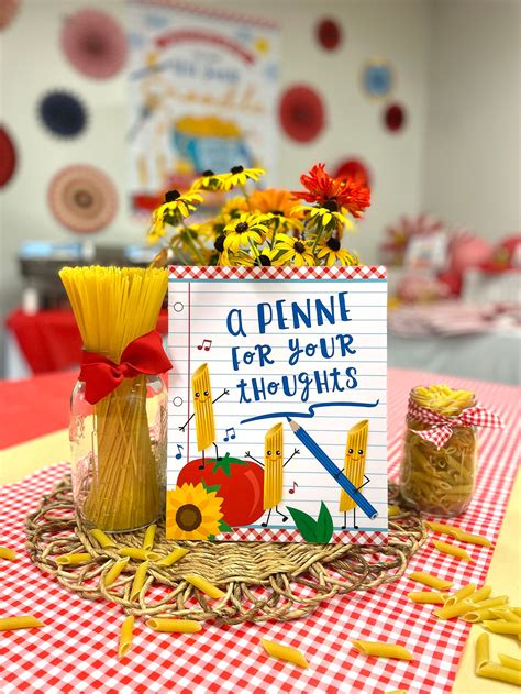 Back To School Party Printables Pasta Party Spaghetti Dinner Use