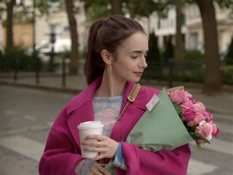 Kenzo Pink Coat Emily In Paris Flash Sales