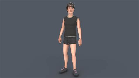 Young Boy 3d Model By Muharremadk