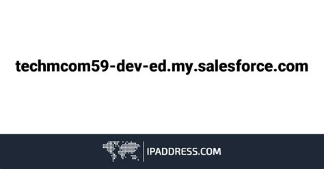 Techmcom Dev Ed My Salesforce Com Login Salesforce