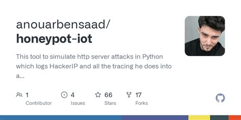 Github Anouarbensaadhoneypot Iot This Tool To Simulate Server