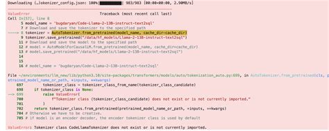 Bugdaryancode Llama 2 13b Instruct Text2sql · Unable To Load Tokenizer