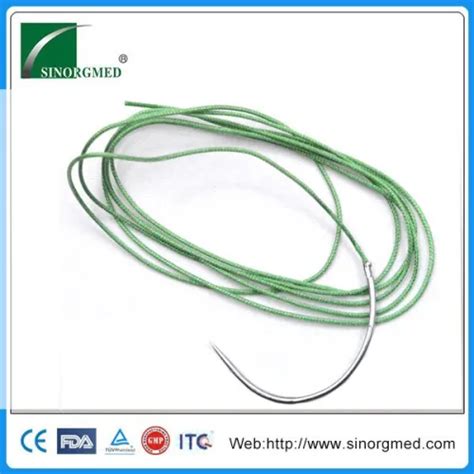 Nonabsorbable Surgical Suture U S P Braided Polyester Sutures High Quality Nonabsorbable
