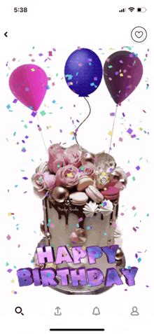 Happy Birthday Animated  With Sound S Tenor