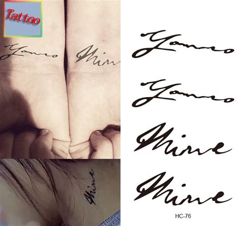 임시 문신 방수 문신 스티커 바디 아트 페인팅 파티 이벤트 장식 블랙 편지tattoo Stickerwaterproof