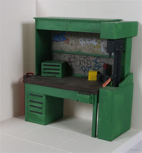 Rust Workbench Level 3 Hand Painted Etsy