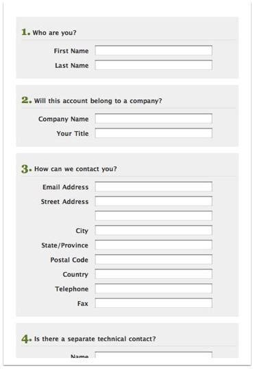How To Improve Usability Of A Form With Lots Of Fields User