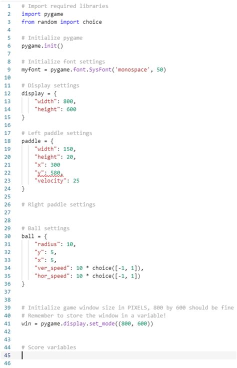 Import Required Libraries Import Pygame From Random