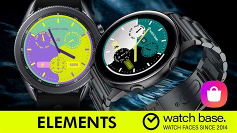 🌊⛰️🔥🌪️ Elements Watchface Tizen By Watch Base R Galaxywatchface