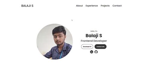 Balaji S On Linkedin Webdevelopment Responsivedesign Internship Codsoft Careergrowth