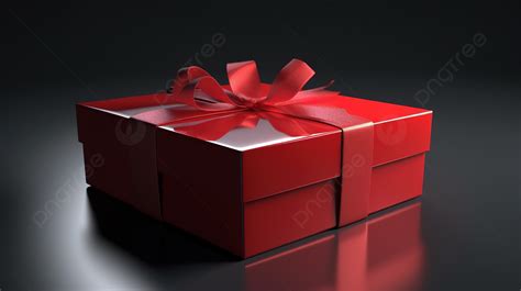 3d 그림에서 빨간색 선물 상자 선물 상자 리본 상자 현재 배경 일러스트 및 사진 무료 다운로드 Pngtree