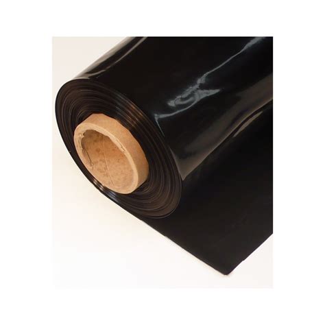 Polythene Black 5m X 50m X 80mu 183 General Purpose Light