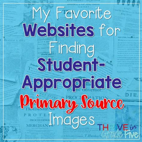 Teaching With Primary Sources In Upper Elementary Artofit