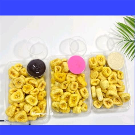 Jual Ghedang Gendhut Gedhang Crispy Pisang Oven Kemasan 500ml Berat