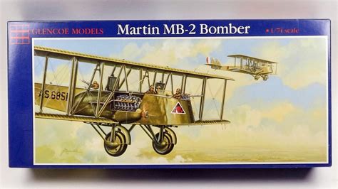 Glencoe Models 05001 Martin Mb 2 Bomber 174 Scale Plastic Model Kit