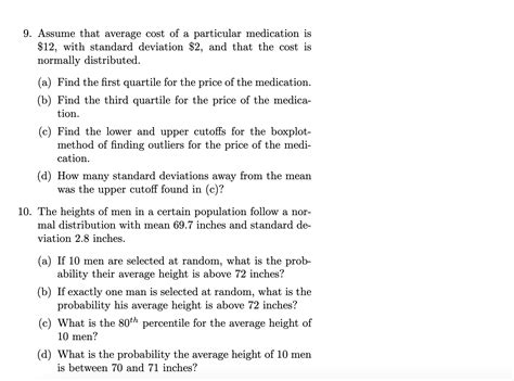 Solved Assume That Average Cost Of A Particular Chegg Com