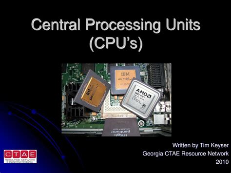 Central Processing Units Cpus Ppt Download