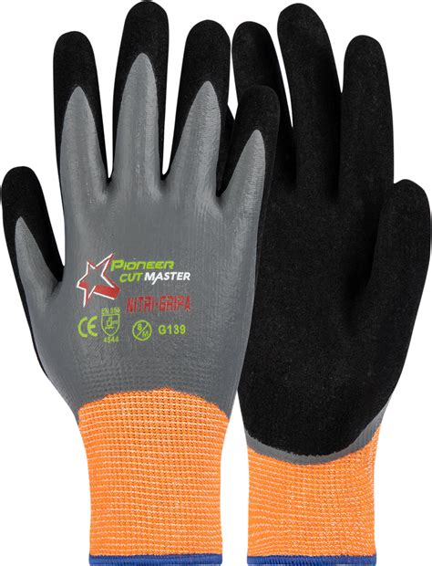 Cutmaster Nitri Grippa Fully Dipped Solid Safety And Stationers