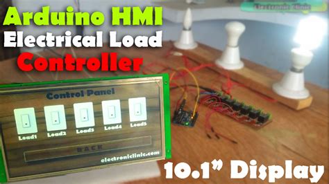 Arduino Hmi Electrical Load Controller Archives Electronic Clinic