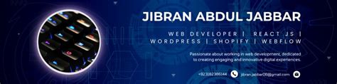 Jibran Abdul Jabbar Web Developer Reactjs Nextjs Nodejs