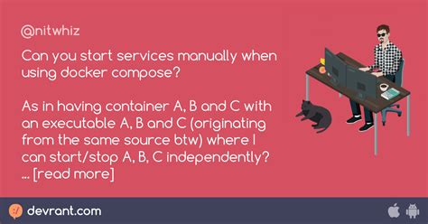 Docker Can You Start Services Manually When Using Docker Compose As