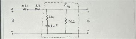 Solved Find The Transfer Function H S Vo S Vi S Chegg