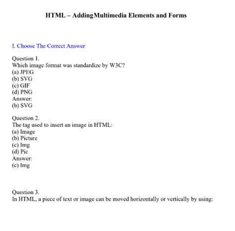 samacheer kalvi 11th computer applications solutions chapter 12 html