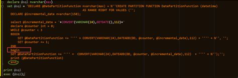 Sql Server Dynamic Query Execution Error Database Administrators