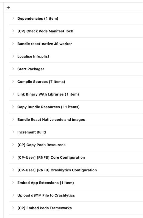 release mode build phase xcode · issue 142 · joltup react native